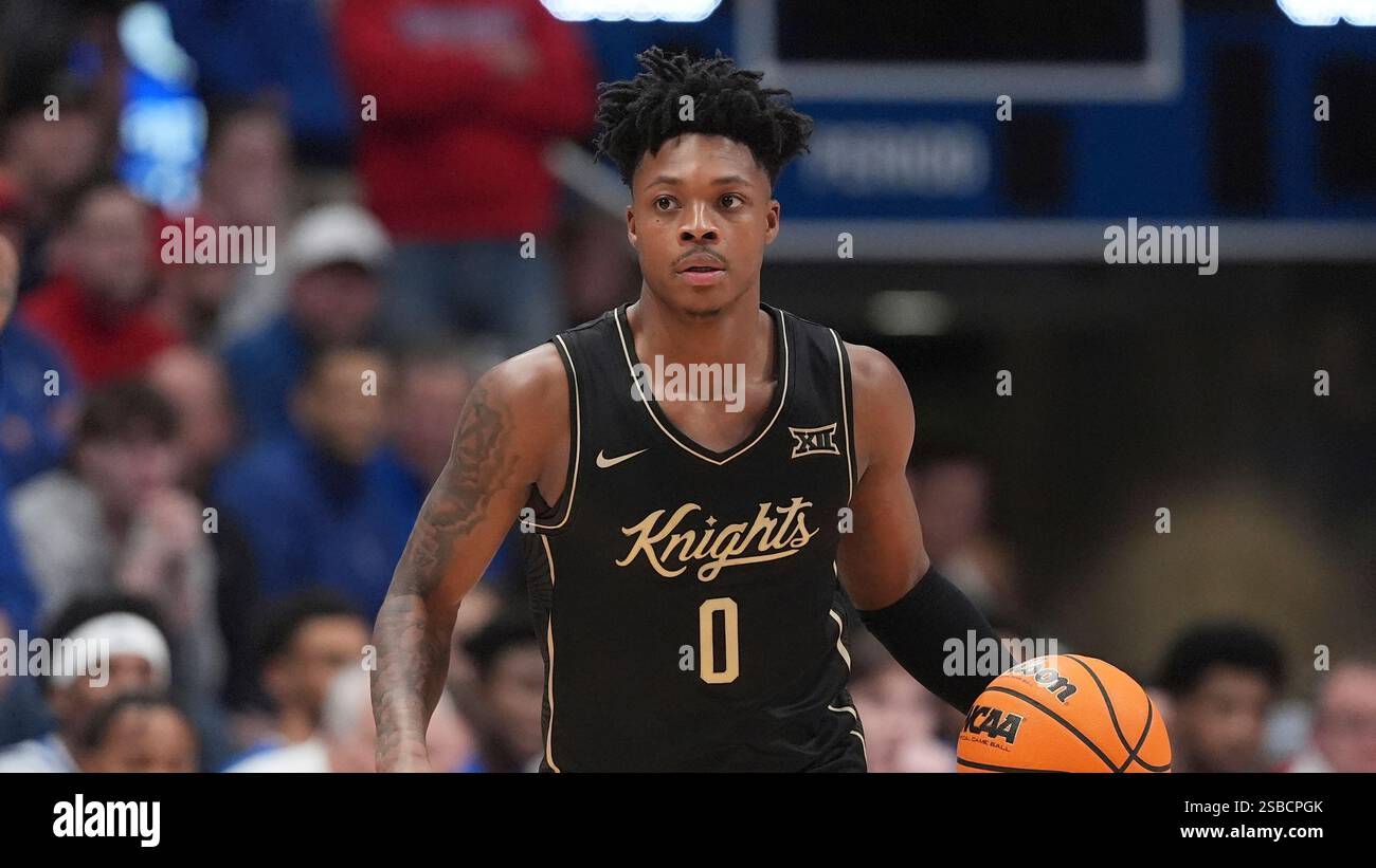UCF guard Jordan Ivy-Curry drives during the second half of an NCAA ...