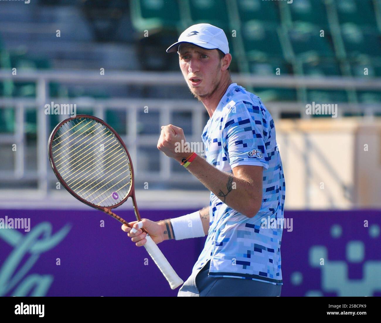 Chennai, India. 2nd Feb, 2025. Sascha Gueymard Wayenburg of France ...