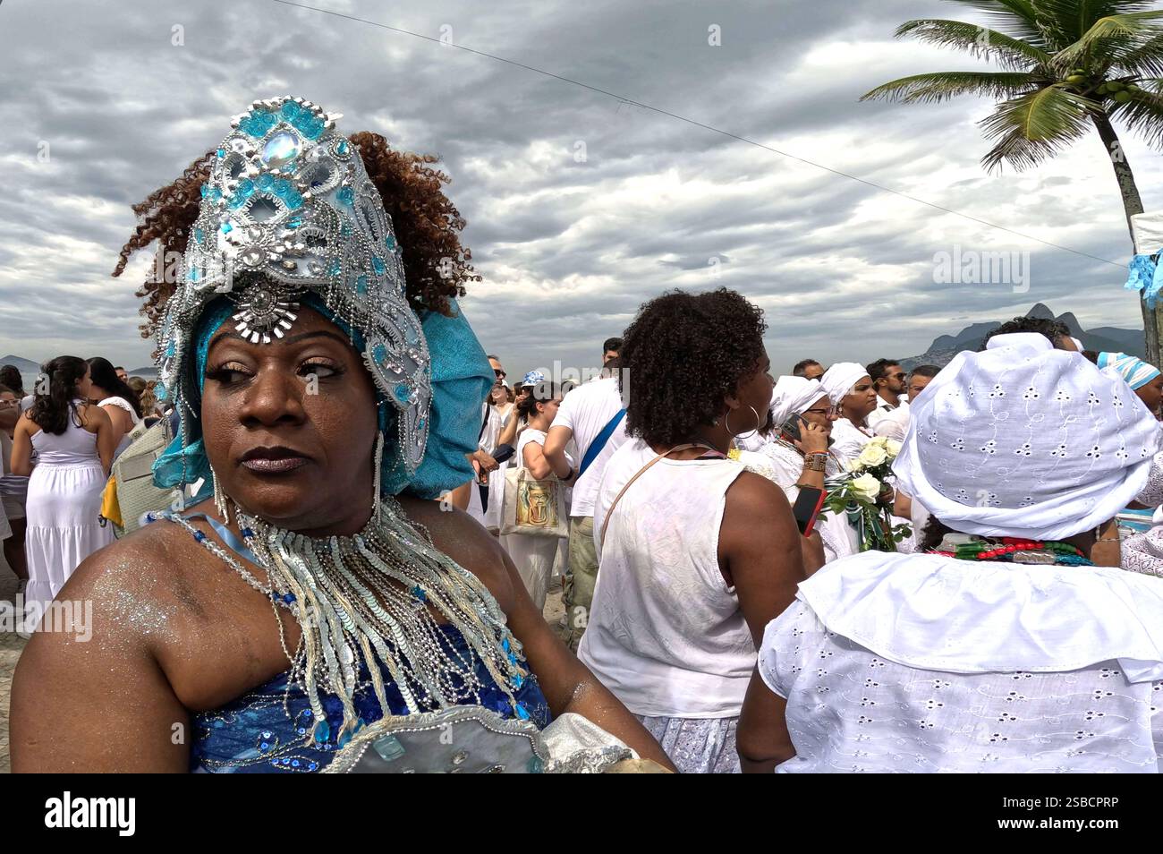 February 2, 2025, Rio De Janeiro, Rio De Janeiro, Brazil: Thousands of ...