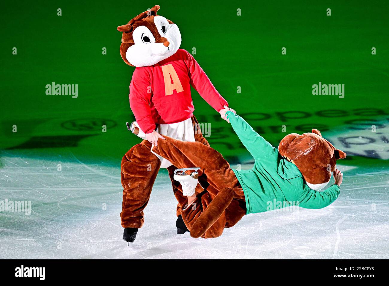 Tallinn, Estonia. 02nd Feb, 2025. Diana DAVIS & Gleb SMOLKIN (GEO ...
