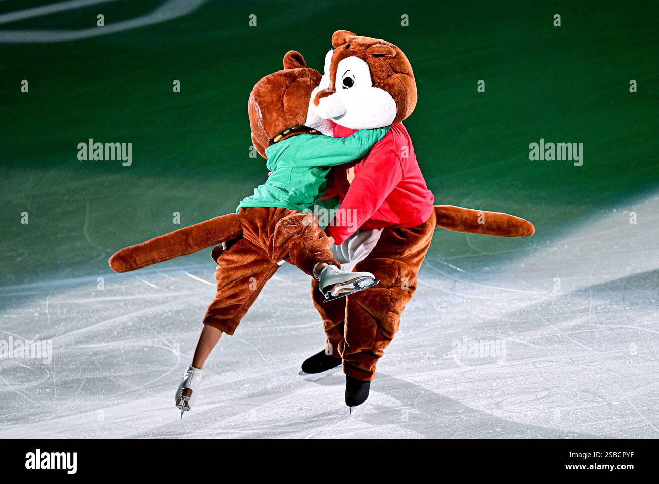 Tallinn, Estonia. 02nd Feb, 2025. Diana DAVIS & Gleb SMOLKIN (GEO ...