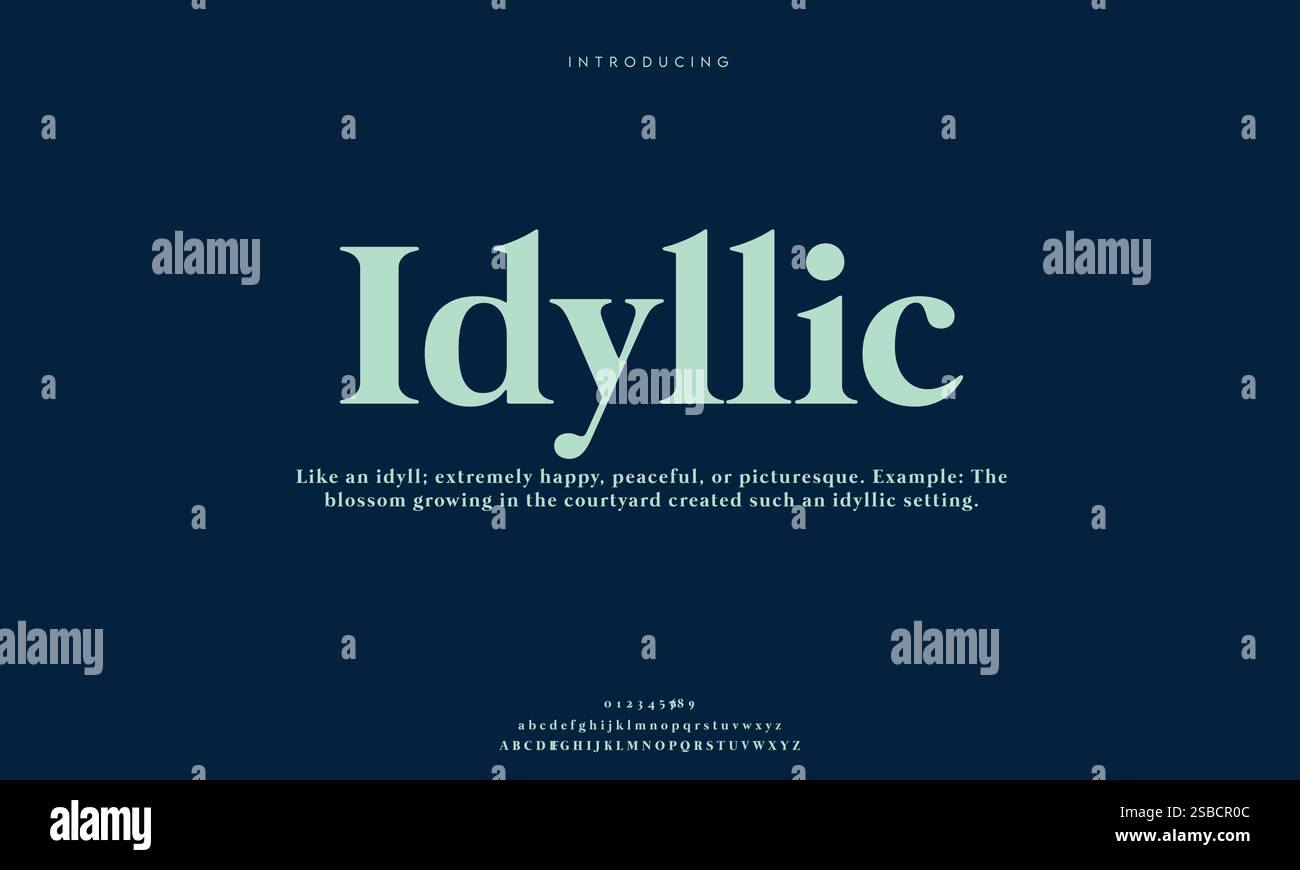 Elegant Font, Serif Typeface, Sans Serif, Modern Typography, Classic ...