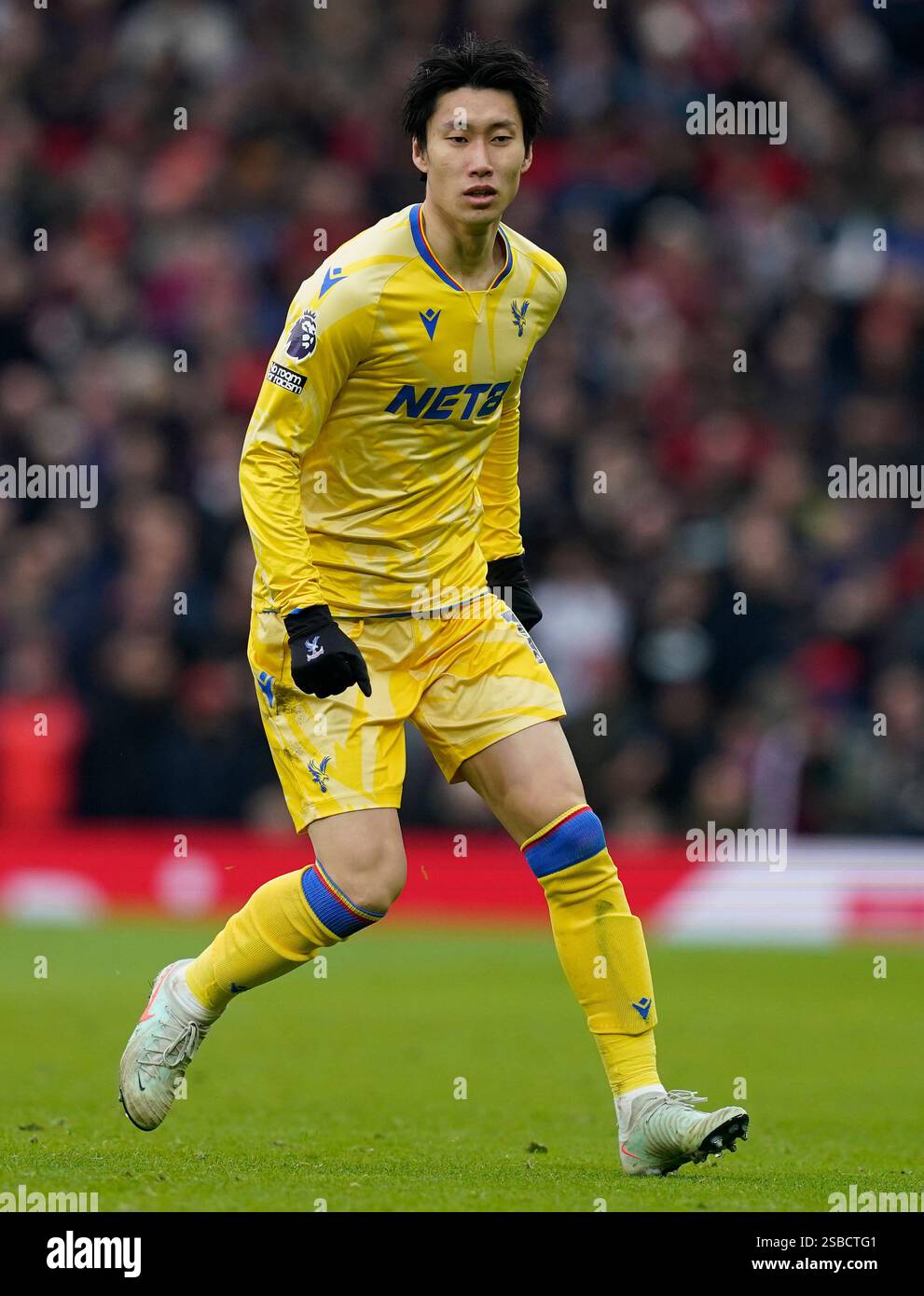 Manchester, UK. 2nd Feb, 2025. Daichi Kamada of Crystal Palace during the Premier League match ...