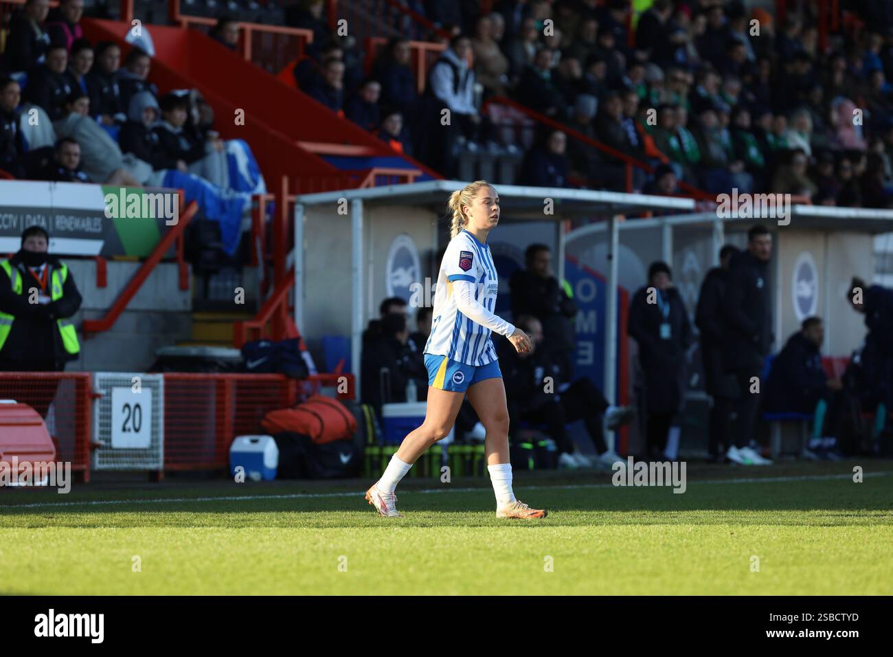 Poppy Pattinson (Brighton 3) during the WSL game between Brighton Hove ...