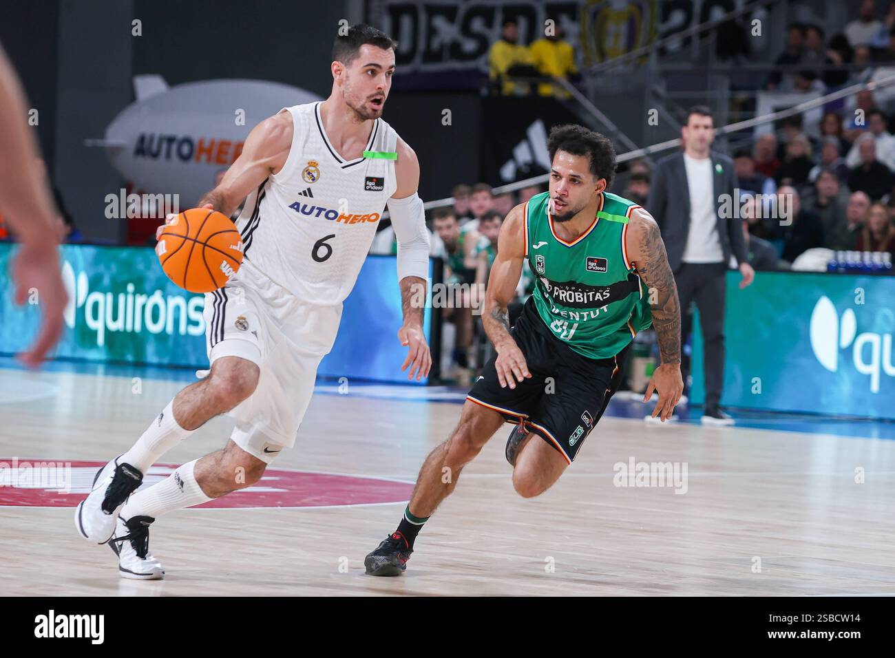 Madrid, Spain. 02nd Feb, 2025. 2nd February 2025; Movistar Arena; Liga Endesa; ACB; Real Madrid ...