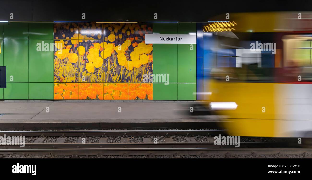 Haltestelle Neckartor, Stuttgarter Straßenbahnen AG, SSB. // 30.01.2025 ...