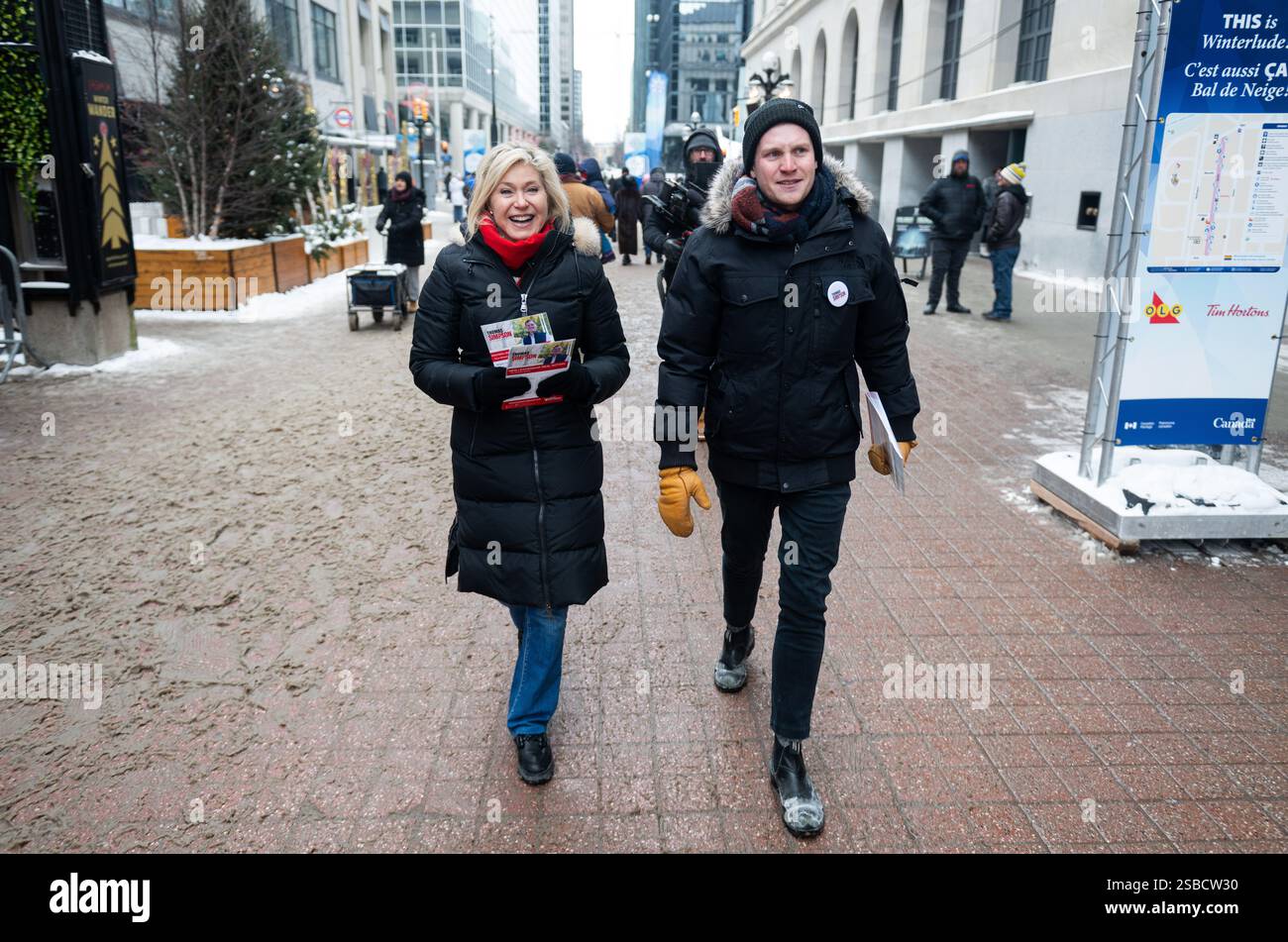 Ottawa, Canada. 02nd Feb, 2025. Ontario Liberal Party Leader Bonnie ...