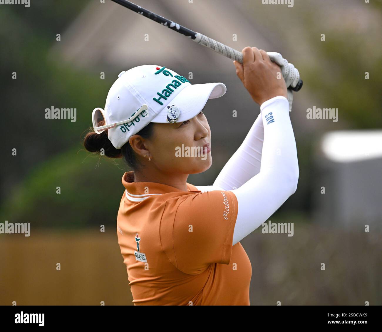 Orlando, Florida on Sunday February 2, 2025. Australia's Minjee Lee ...
