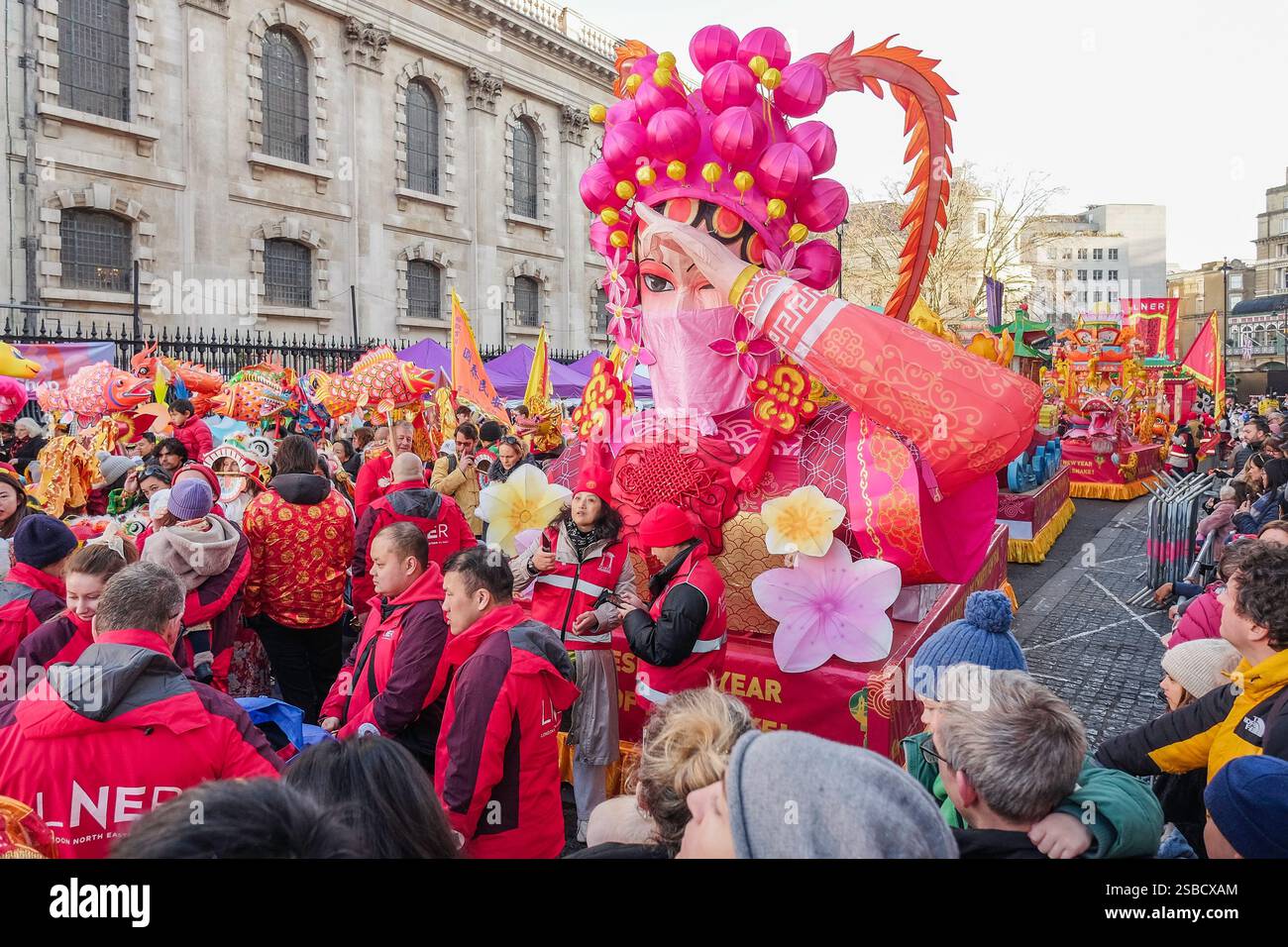 2 February 2025. London, UK. Chinese New Year celebrations take place ...