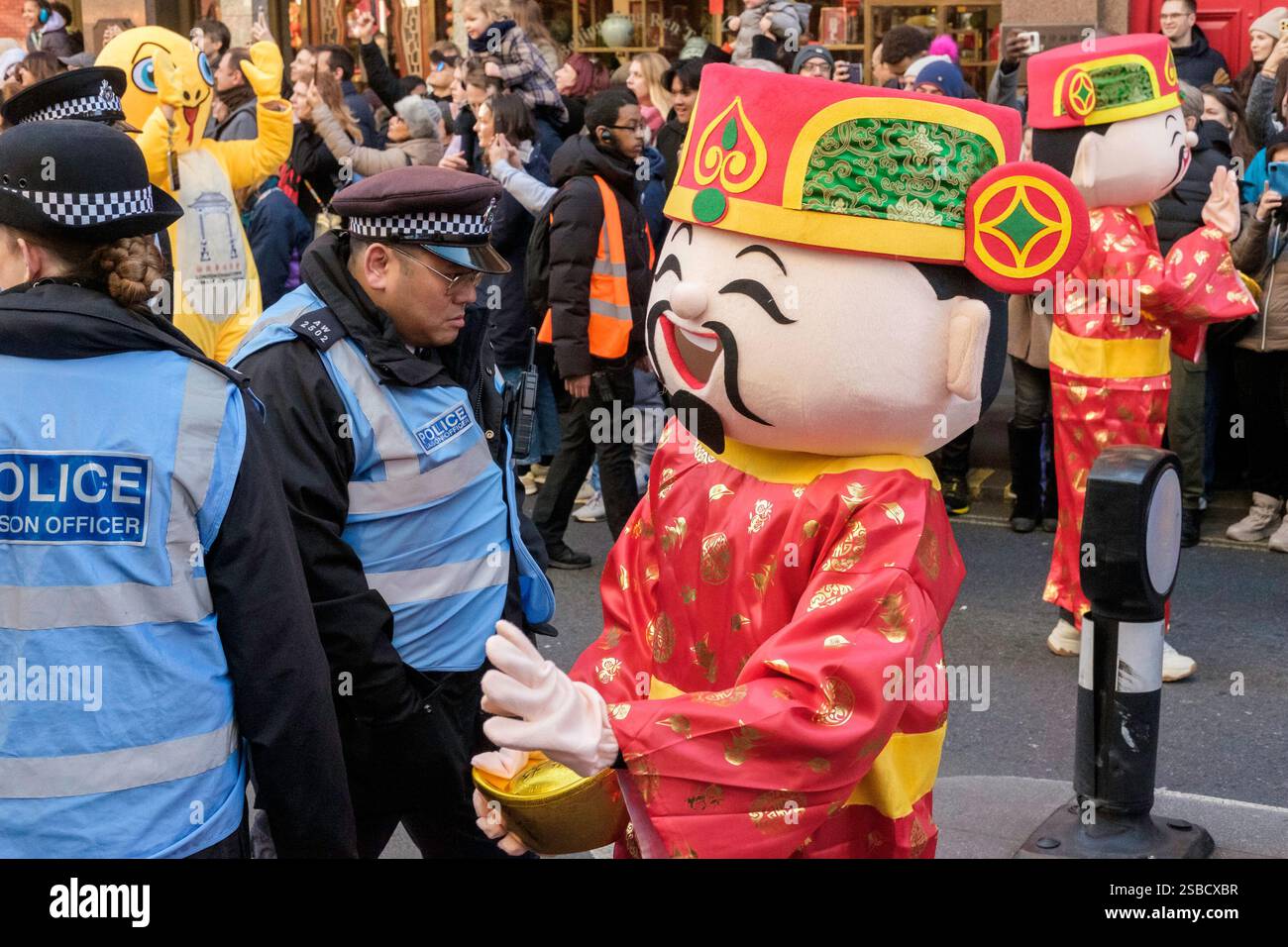 2 February 2025. London, UK. Chinese New Year celebrations take place ...