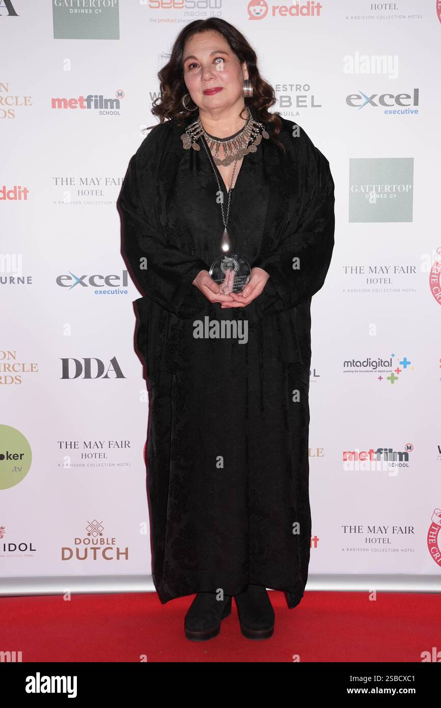 Tessa Ross in the winner's room at the London Critics' Circle Film ...
