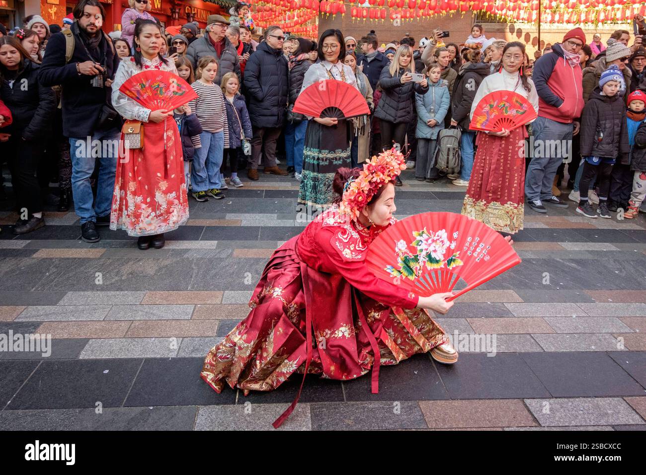 2 February 2025. London, UK. Chinese New Year celebrations take place ...