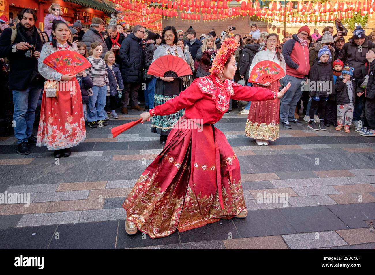 2 February 2025. London, UK. Chinese New Year celebrations take place ...