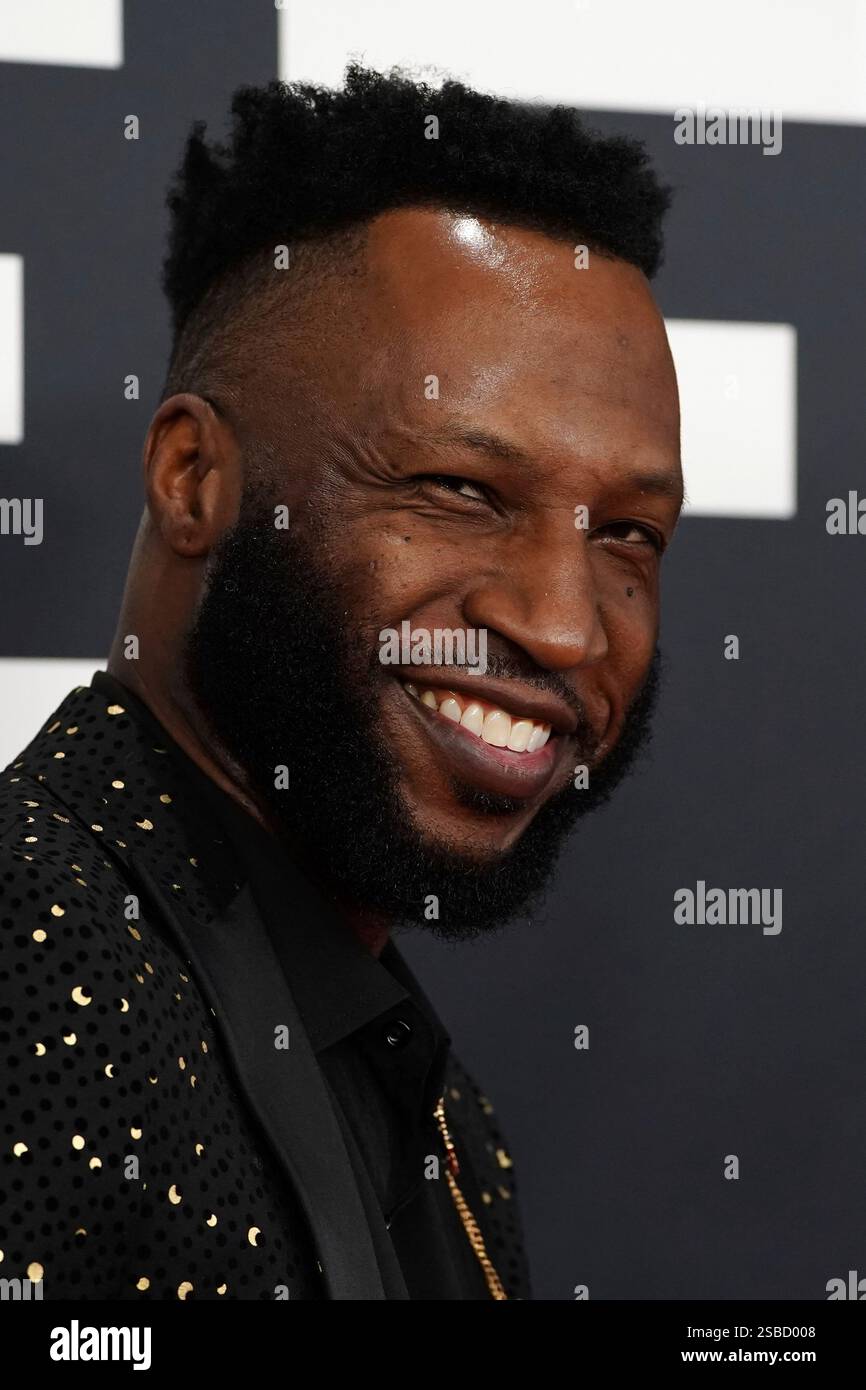 Gary Gerard Hamilton arrives at the 67th annual Grammy Awards on Sunday ...