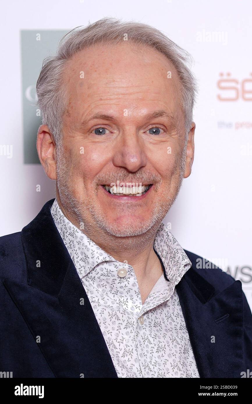 Nick Park poses together for photographers at the 45th London Critics ...