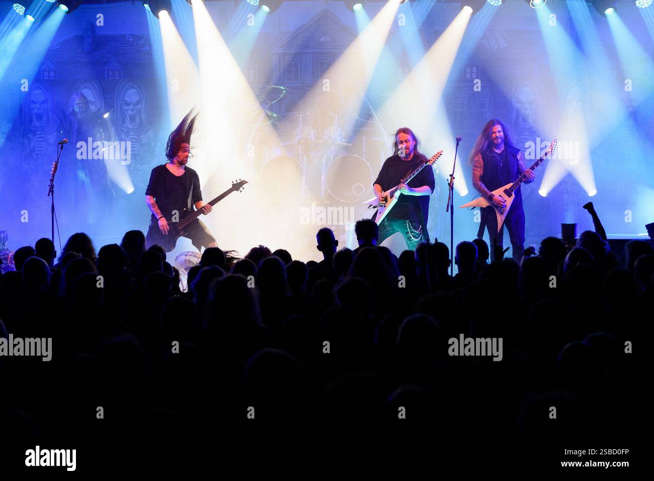 Munich, Germany, January 31st 2025: Steven Wussow (Bass Guitar ...