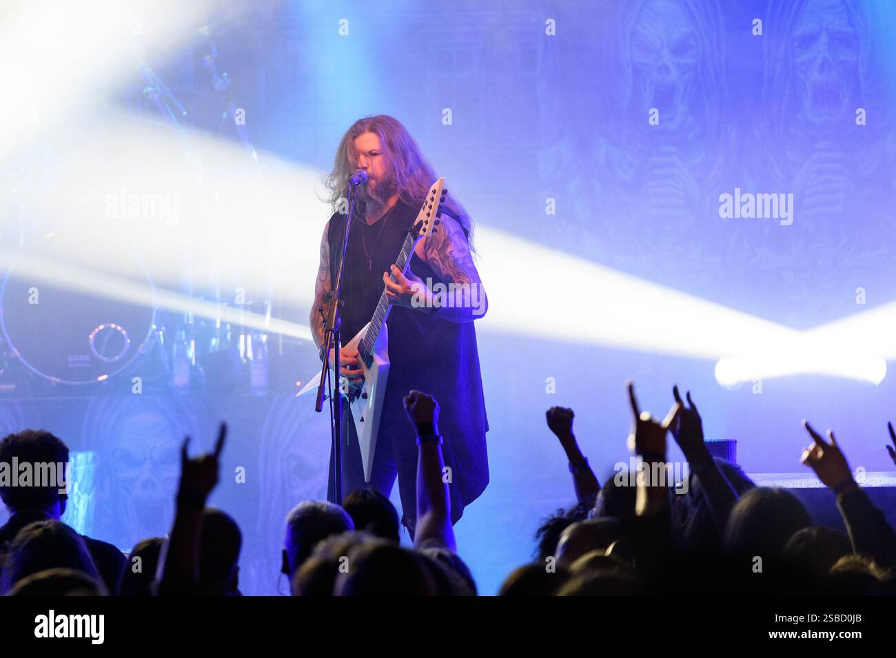 Munich, Germany, January 31st 2025: Patrick Sperling (Guitar) of Orden ...