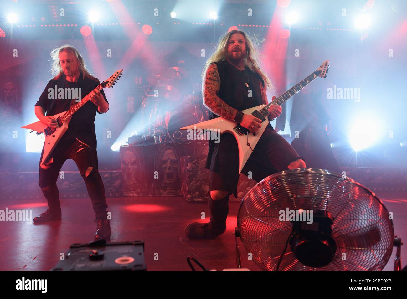 Munich, Germany, January 31st 2025: Patrick Sperling (Guitar) and Niels ...