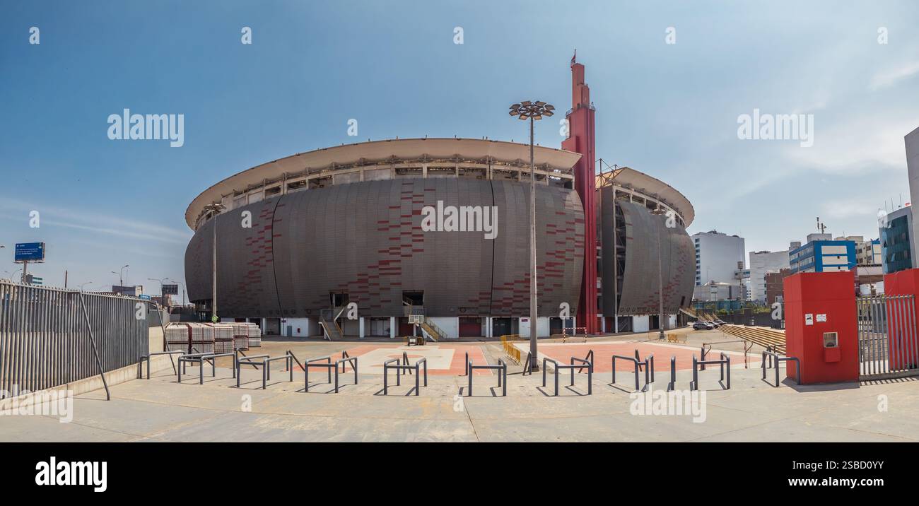North entrance to the National Stadium - Lima, Peru Stock Photo - Alamy