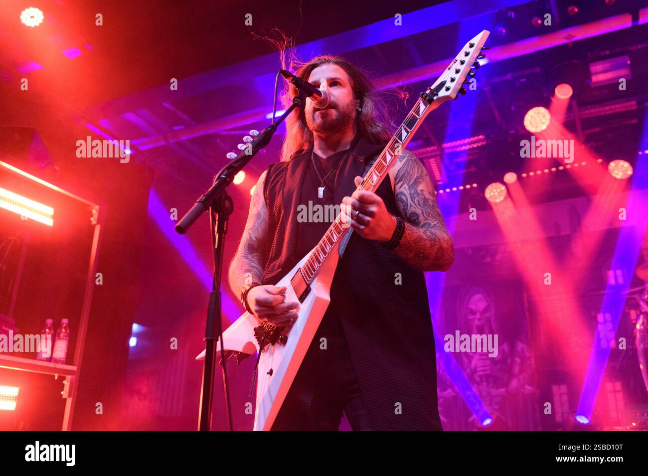 Munich, Germany, January 31st 2025: Patrick Sperling (Guitar) of Orden ...