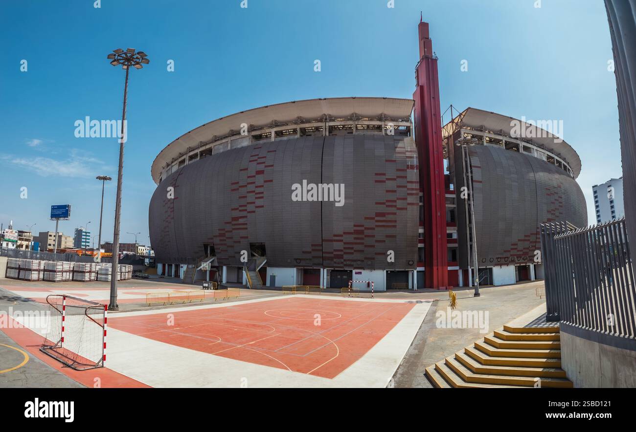 North entrance to the National Stadium - Lima, Peru Stock Photo - Alamy
