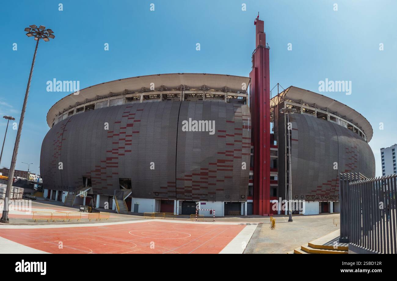 North entrance to the National Stadium - Lima, Peru Stock Photo - Alamy