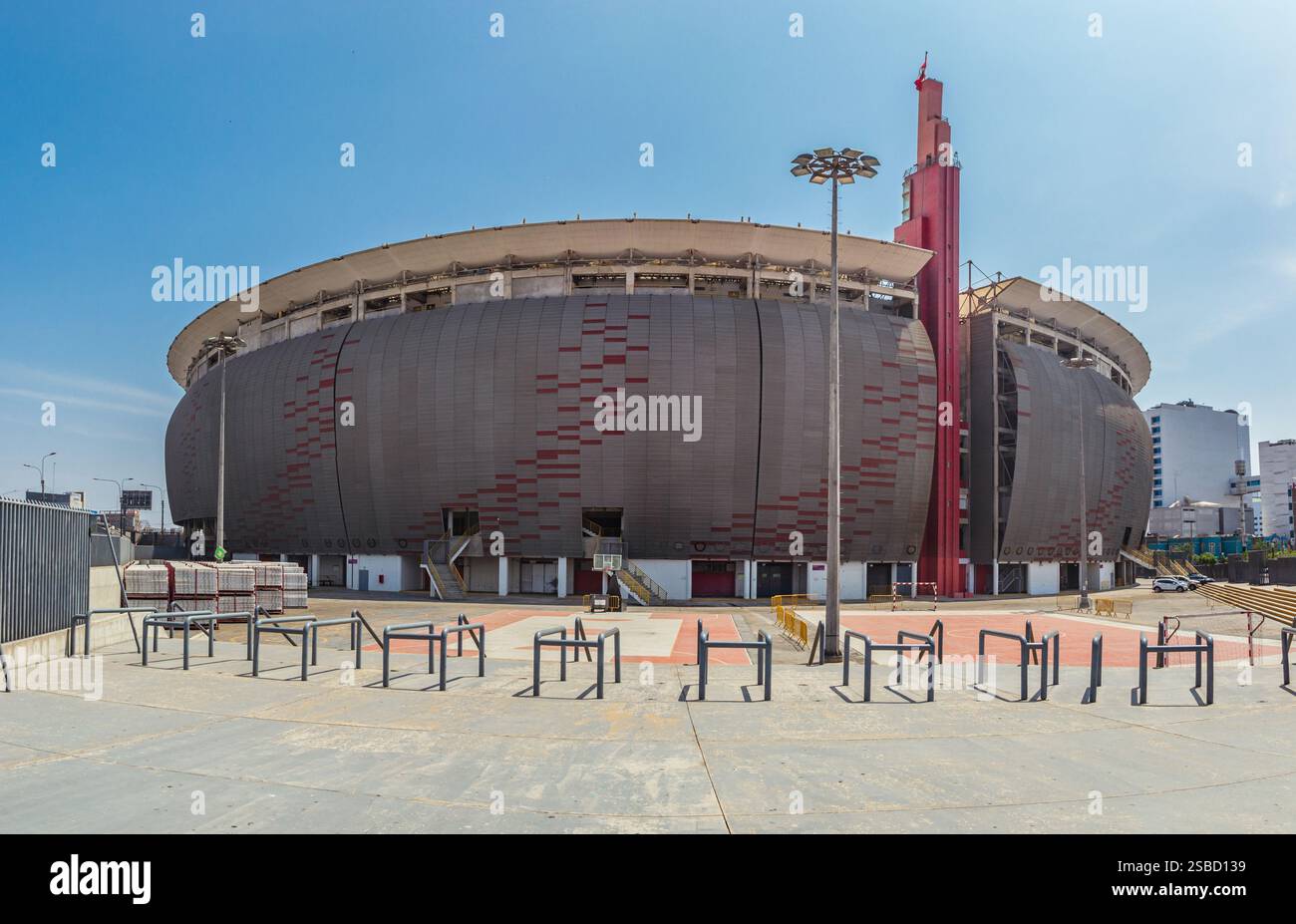 North entrance to the National Stadium - Lima, Peru Stock Photo - Alamy