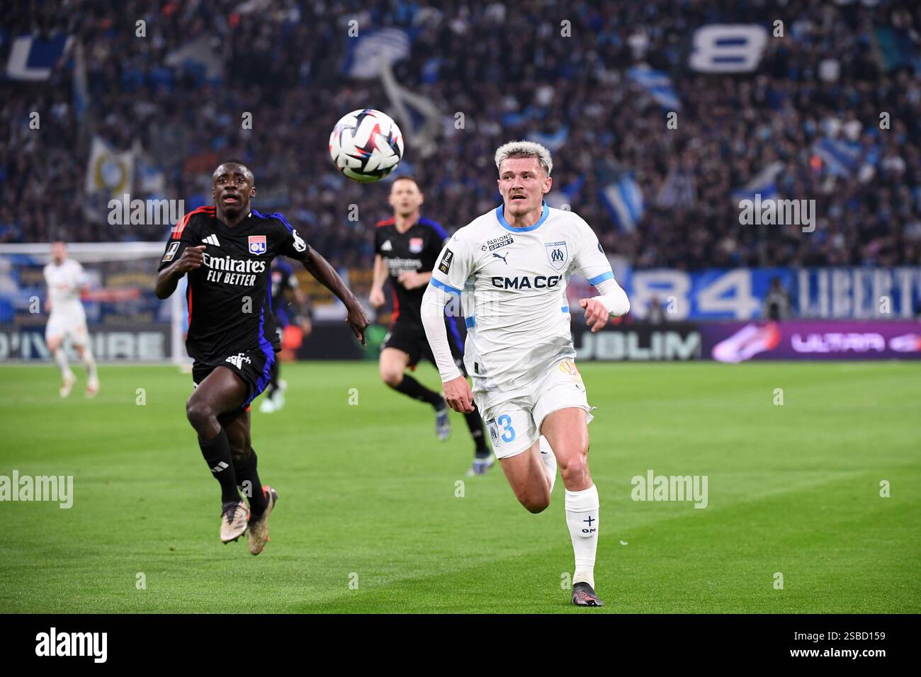 France. 01st Feb, 2025. 03 Quentin MERLIN (om) during the Ligue 1 ...