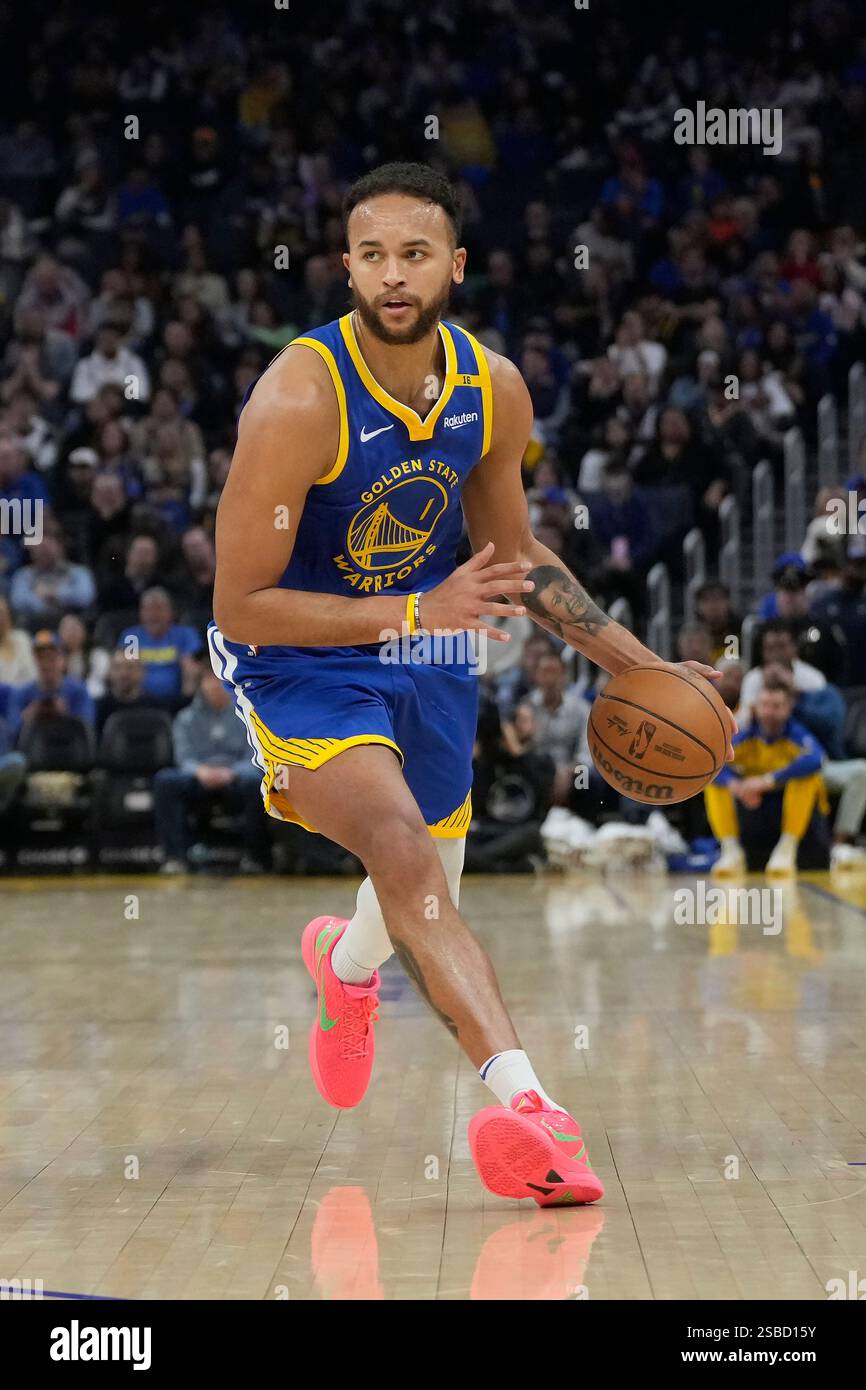 Golden State Warriors forward Kyle Anderson (1) during an NBA ...