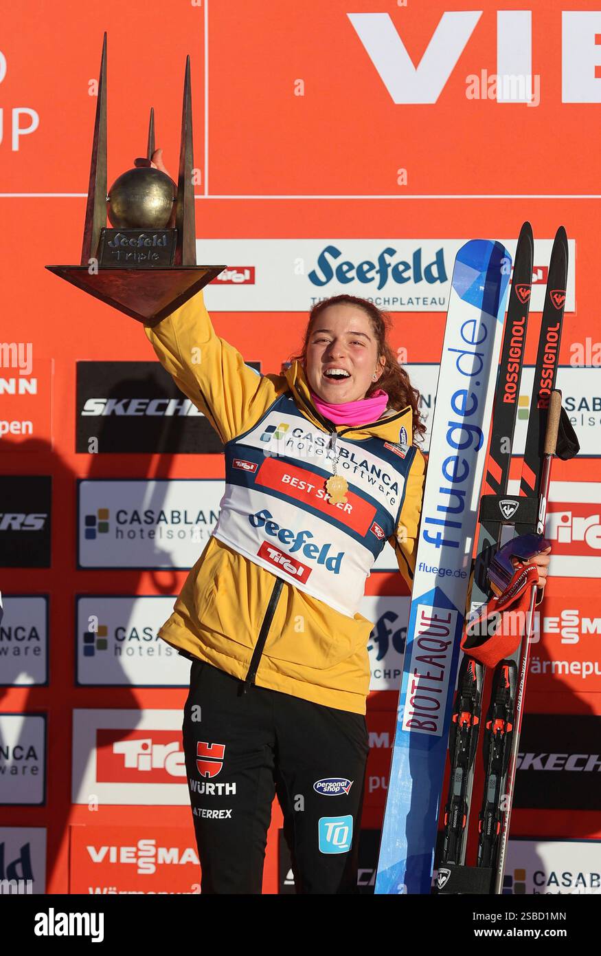 Seefeld, Österreich, 02. Februar 2025: FIS NORDIC COMBINED WORLD CUP ...
