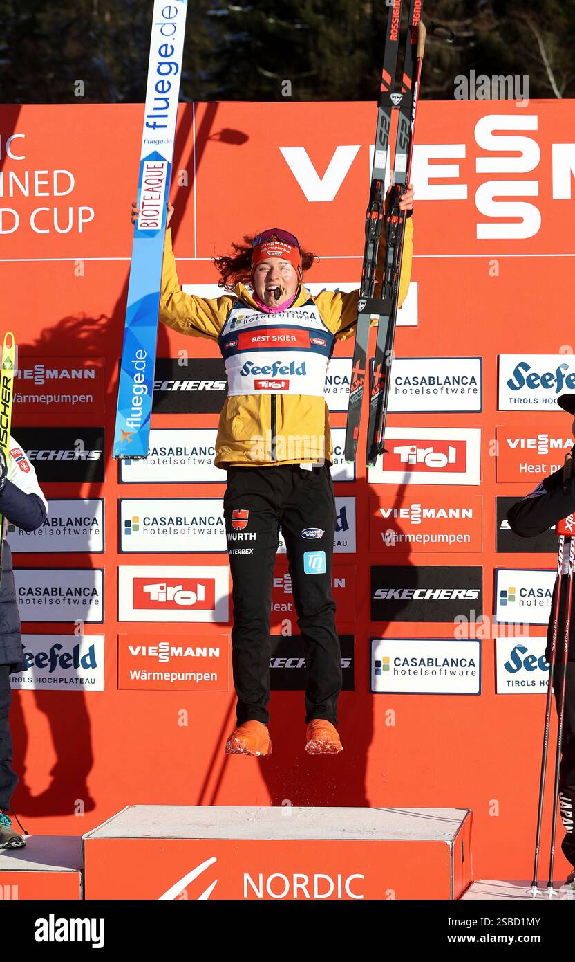 Seefeld, Österreich, 02. Februar 2025: FIS NORDIC COMBINED WORLD CUP ...