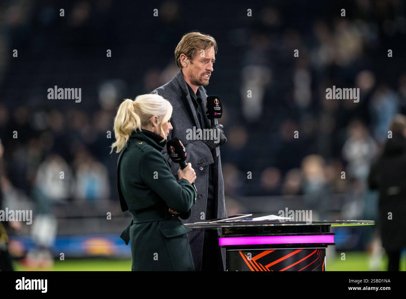 London, England. 30th, January 2025. Former footballer Peter Crouch ...