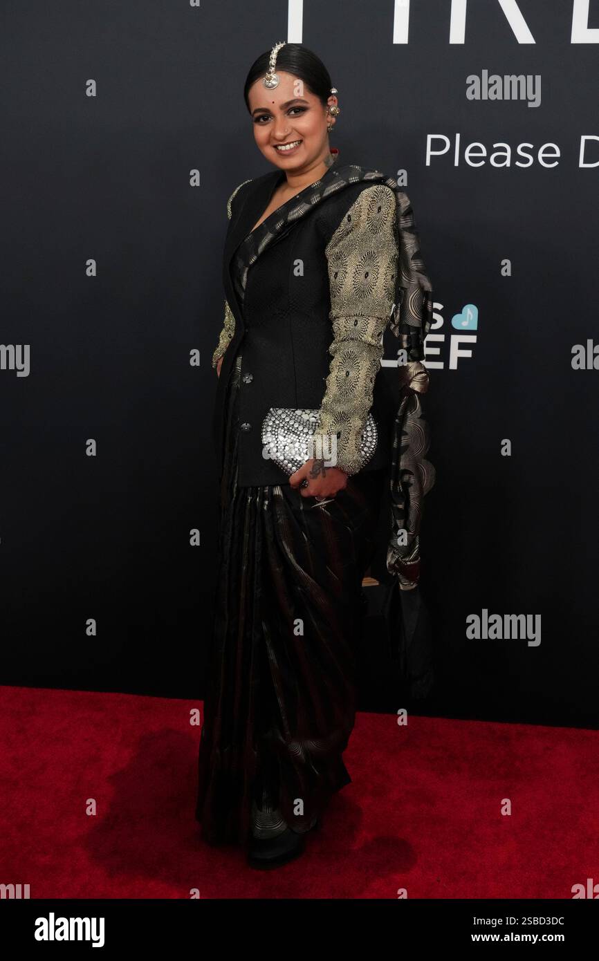Varijashree Venugopal arrives at the 67th annual Grammy Awards on ...