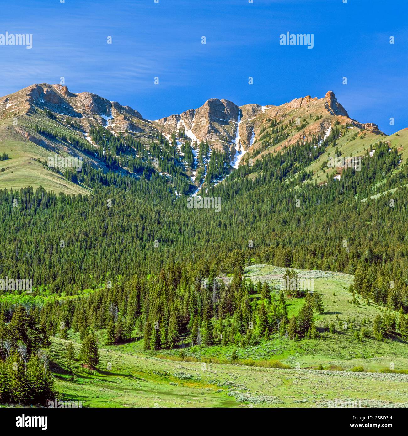 red conglomerate peaks in the sawmill creek basin of the beaverhead ...