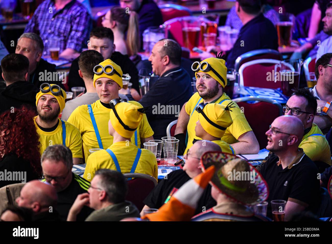 2nd February 2025, MK Arena, Milton Keynes, England; 2025 PDC Winmau ...