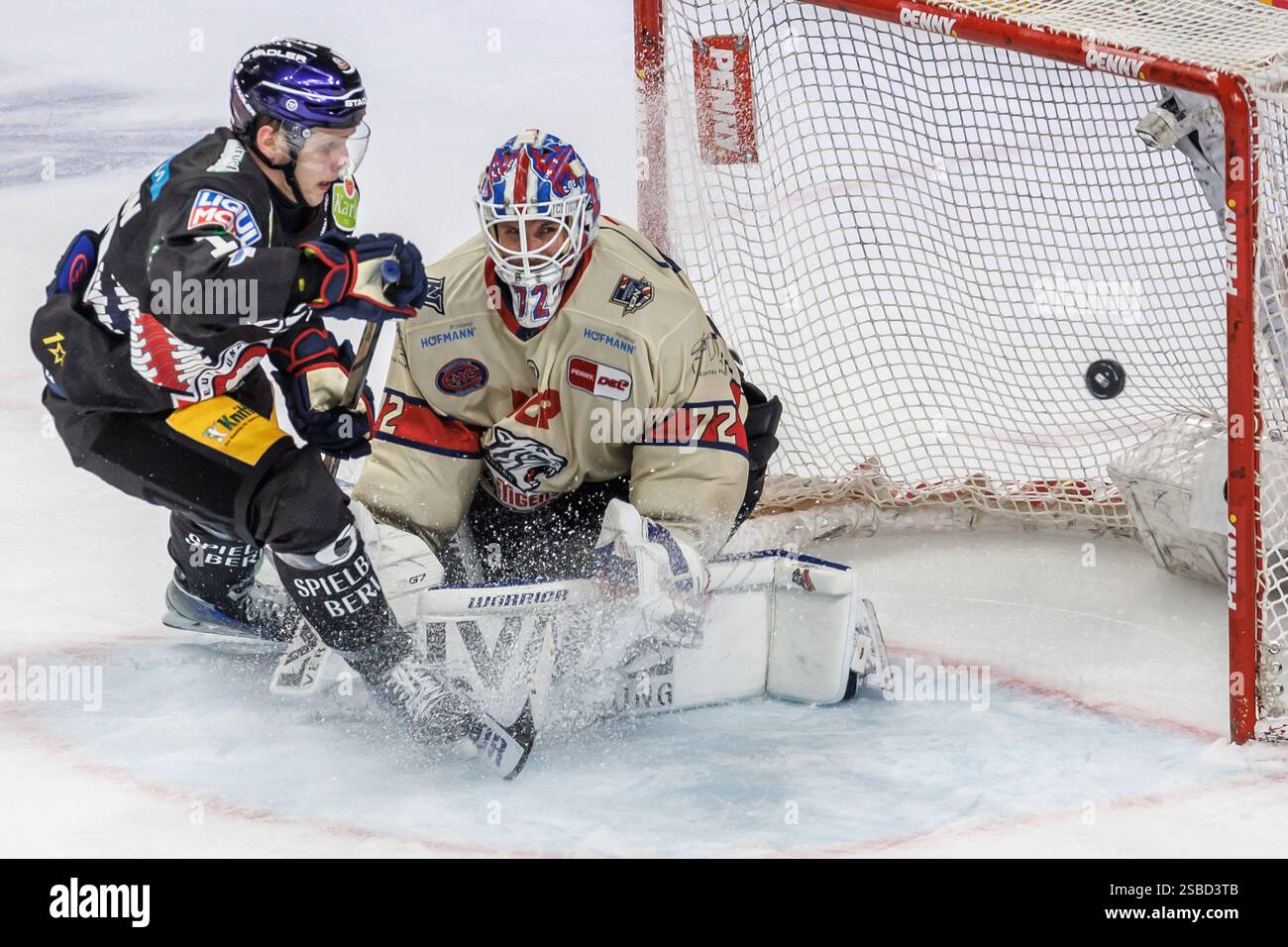 Berlin, Germany. 02nd Feb, 2025. Ice hockey: DEL, Eisbären Berlin ...