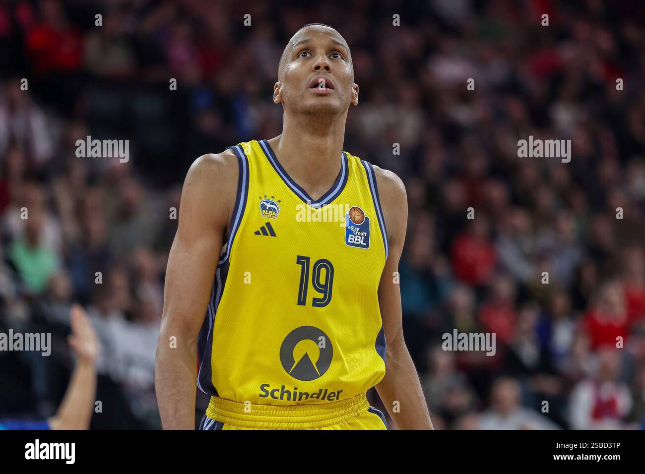 Louis Olinde (Alba Berlin, #19), GER, FC Bayern Muenchen vs. Alba ...