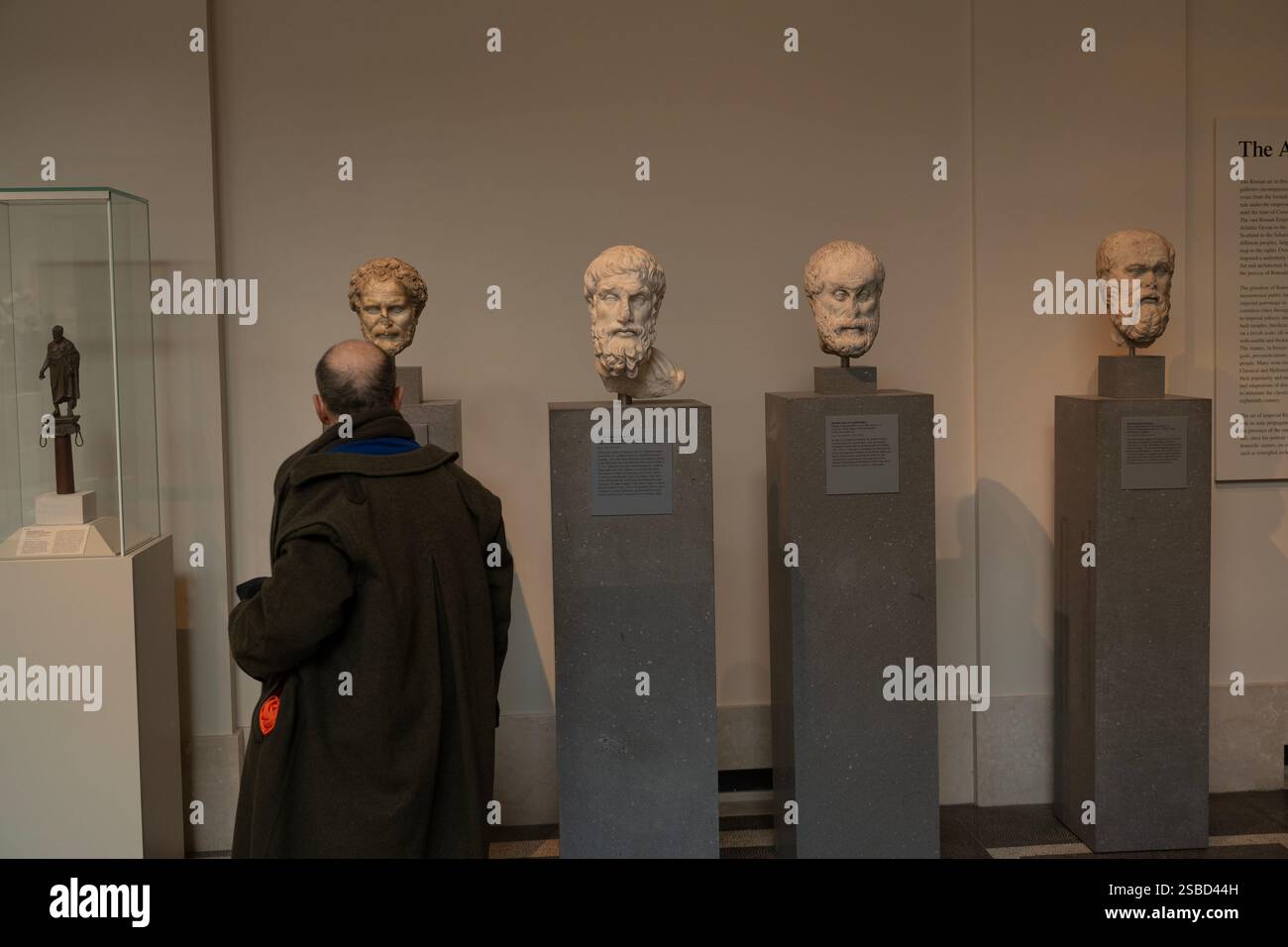 Marble Heads, 2nd cent. A.D., Roman sculptures, Roman Imperial period ...