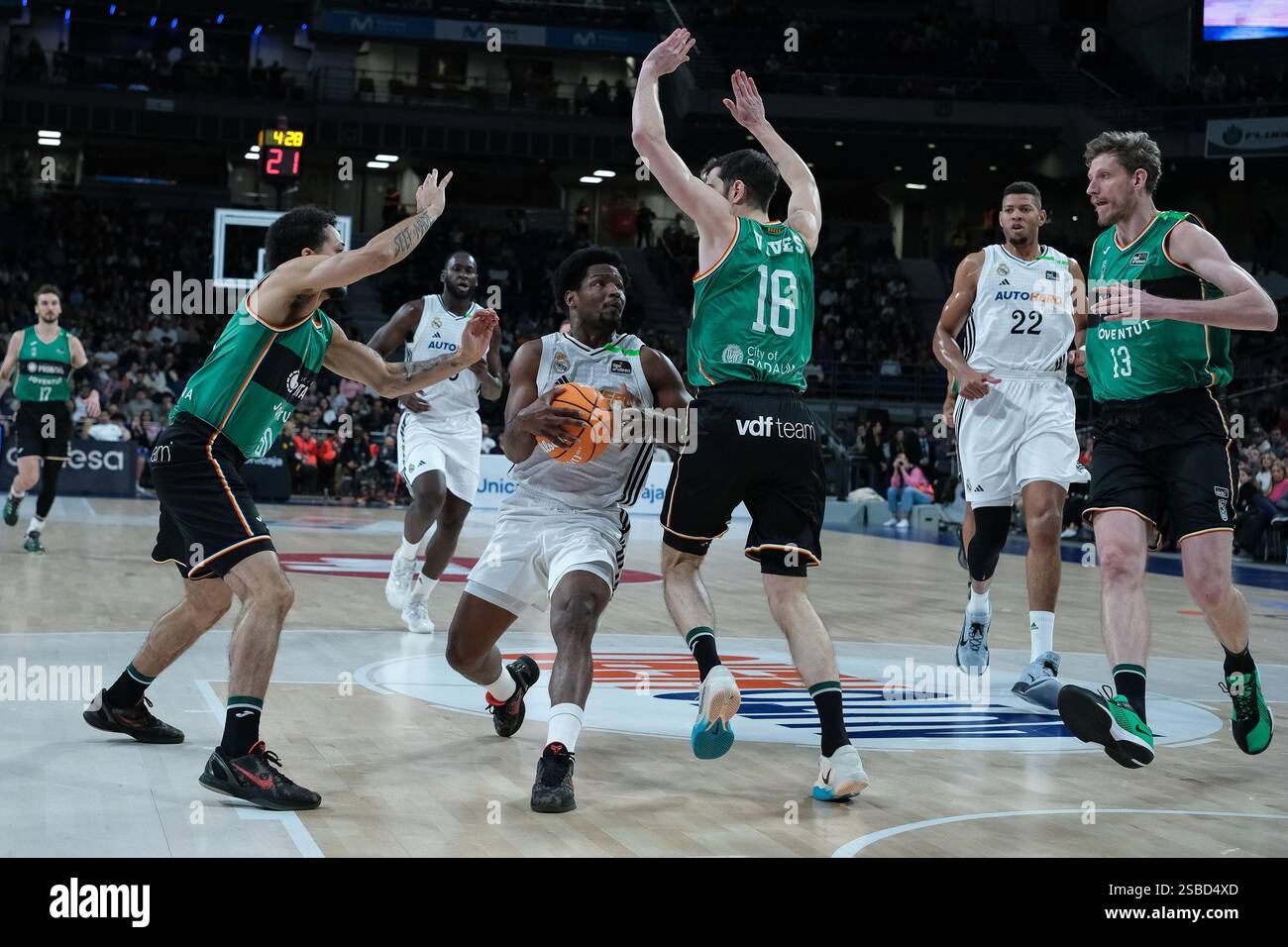 Edy Tavares of Real Madrid during the game between Real Madrid and ...