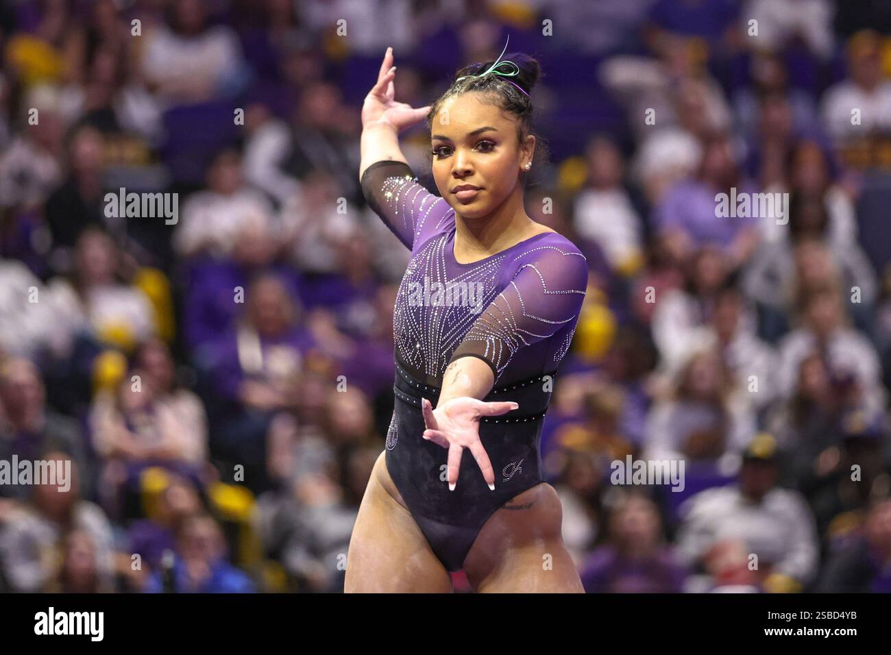 Baton Rouge, USA. 31st Jan, 2025. January 31, 2025: LSU's Konnor ...