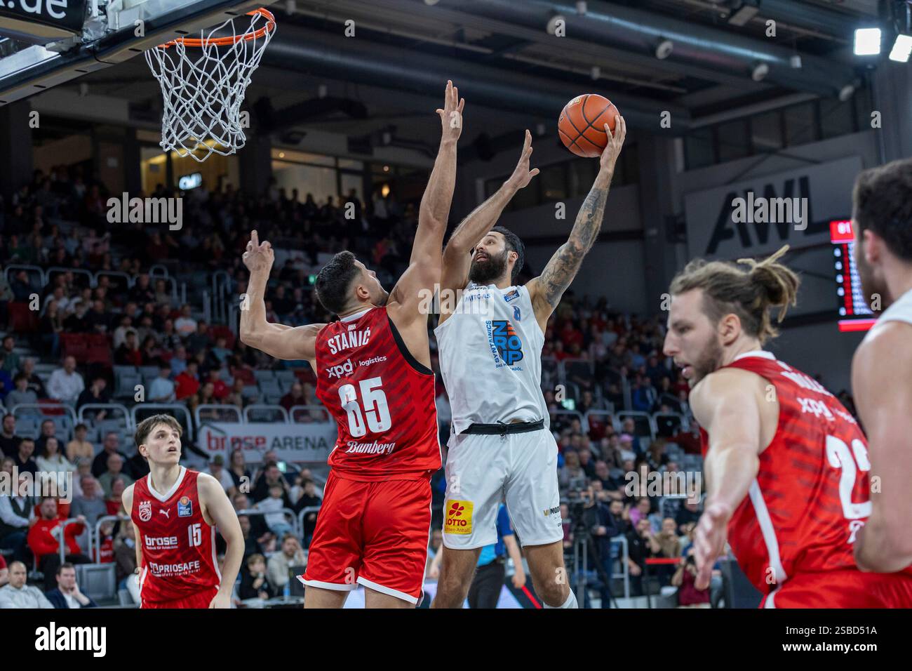 Bamberg, Deutschland 01. Februar 2025: 1.BBL - 2024/2025 - Bamberg ...