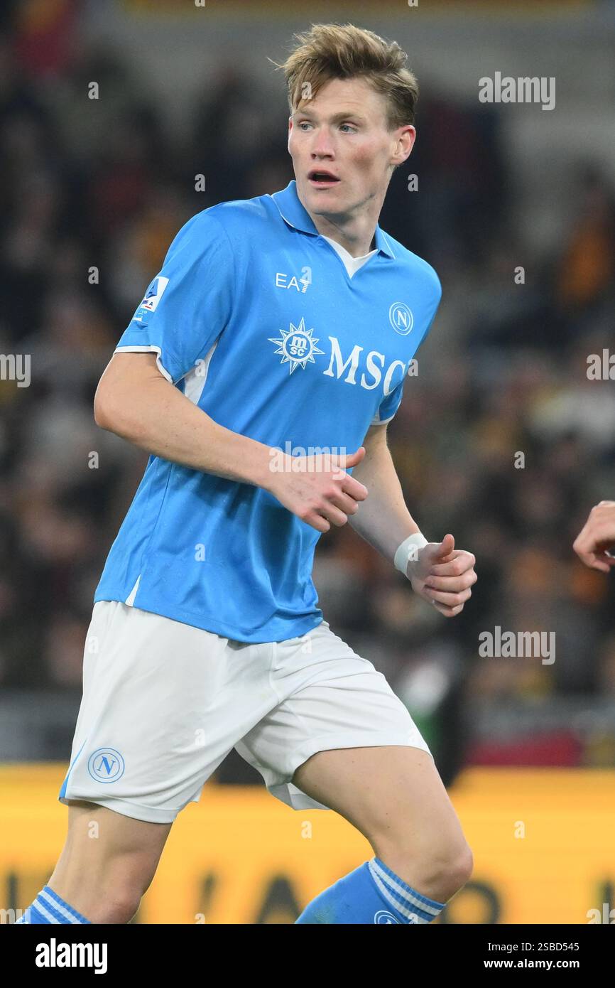 Rome, Italy. 02nd Feb, 2025. Scott McTominay of SSC Napoli look during ...