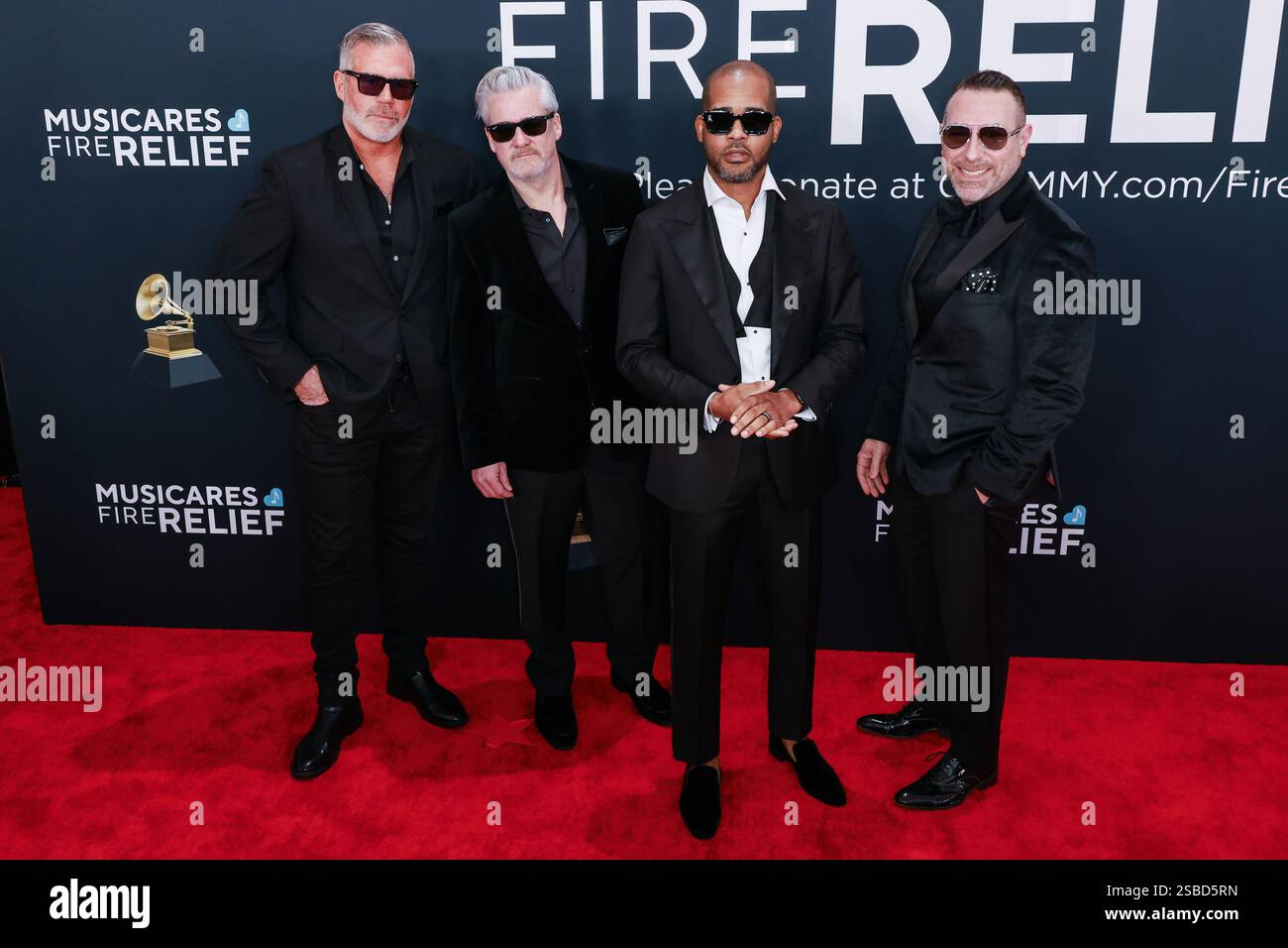 Los Angeles, USA. 02nd Feb, 2025. Kirk Fraser, Bill Masterson, Brian ...