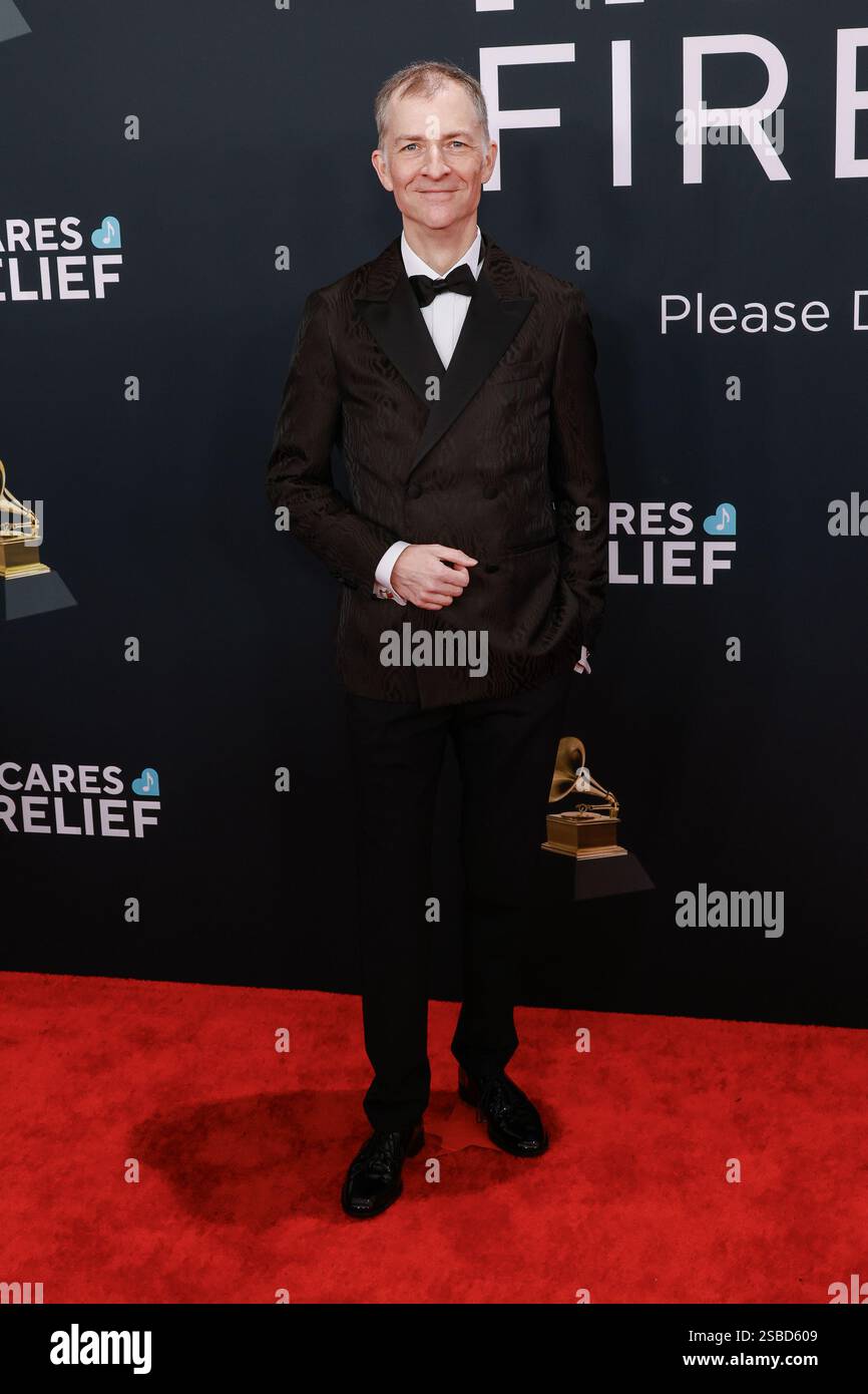 Los Angeles, USA. 02nd Feb, 2025. Robert Russ walking on the red carpet ...