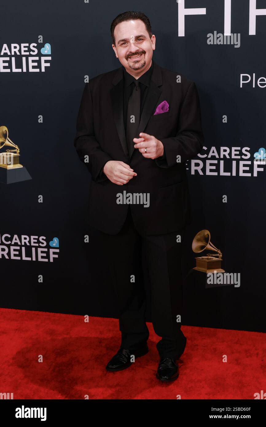 Los Angeles, USA. 02nd Feb, 2025. Robert Cotto walking on the red ...