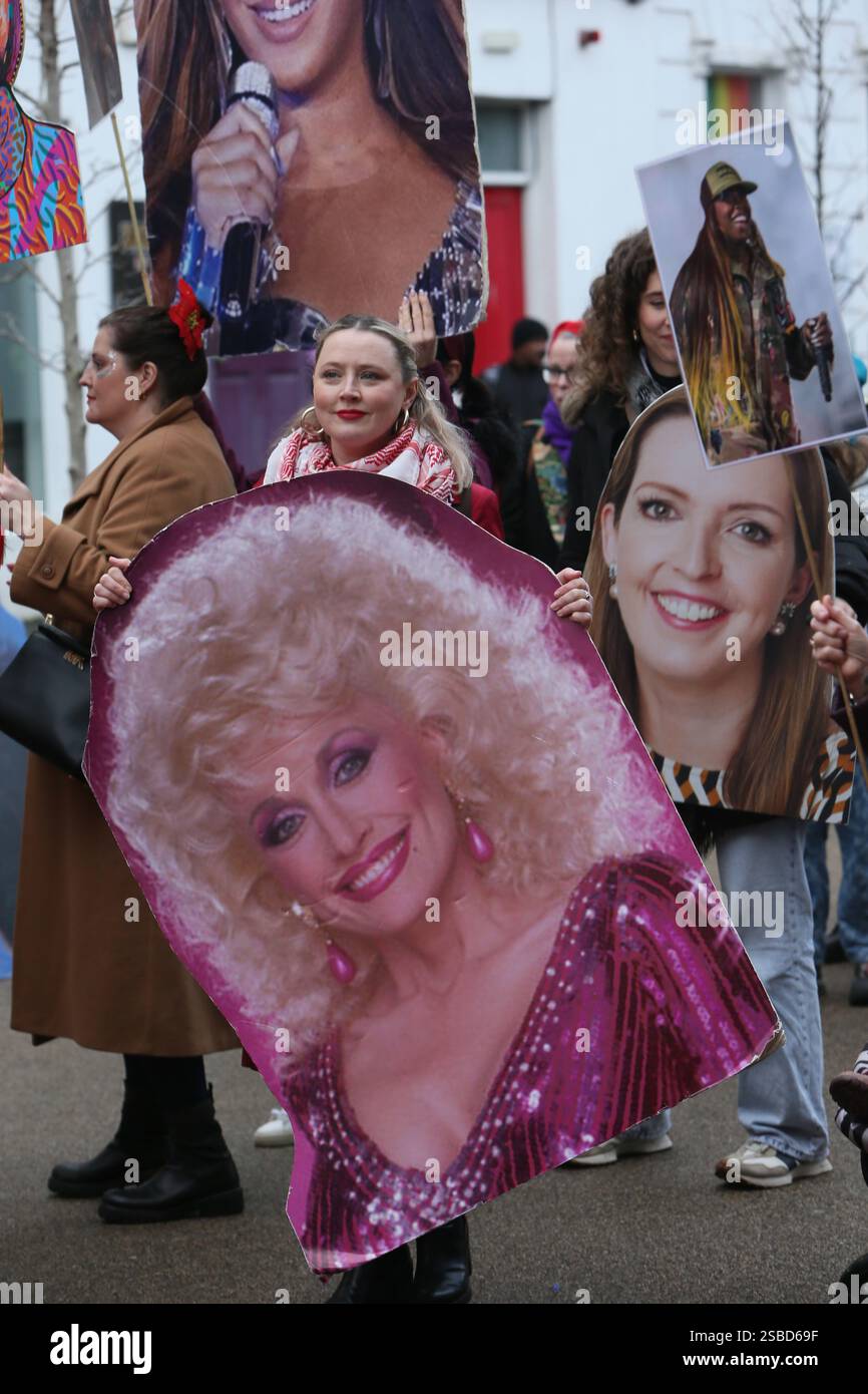Dublin, Ireland - 02nd February 2025 -Image from the Brigit ...