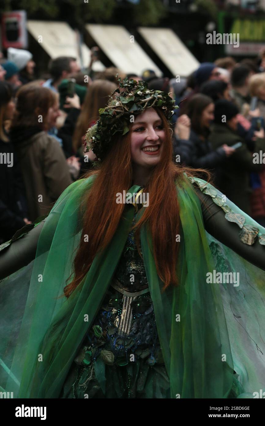 Dublin, Ireland - 02nd February 2025 -a participant in costume at the ...