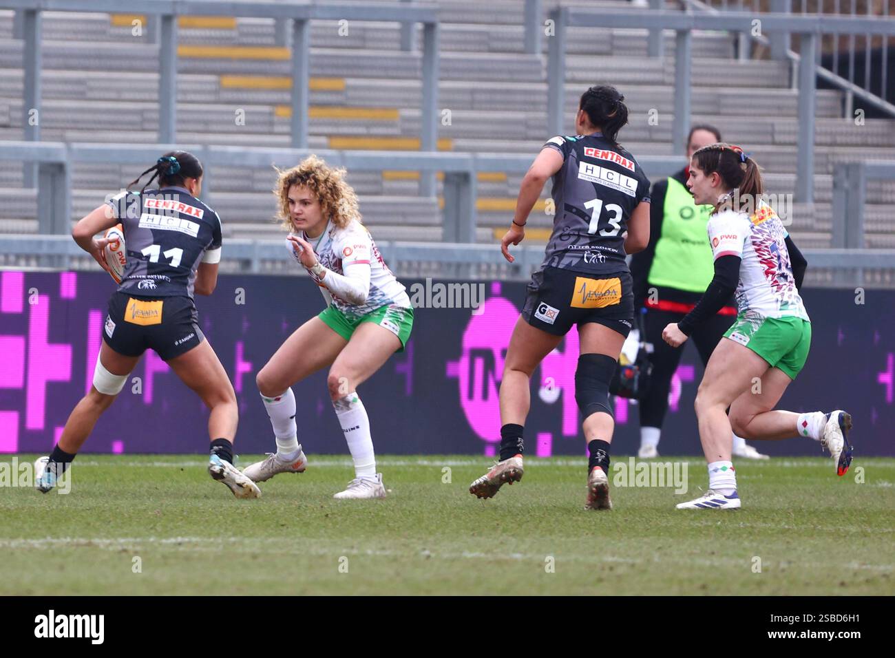 Exeter, Devon, UK. 2nd Feb, 2025. PWR Professional Women's Rugby Exeter ...