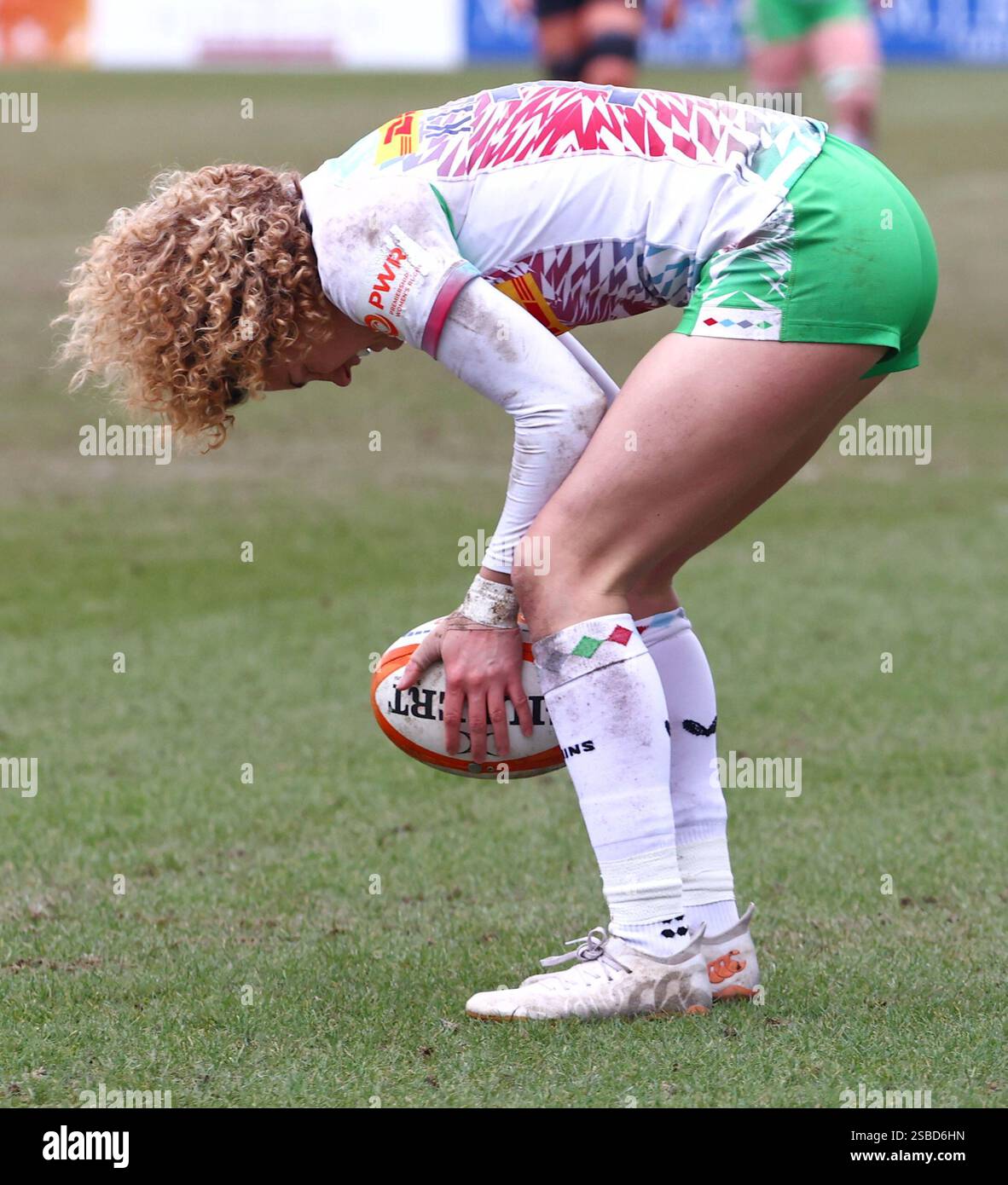 Exeter, Devon, UK. 2nd Feb, 2025. PWR Professional Women's Rugby Exeter ...