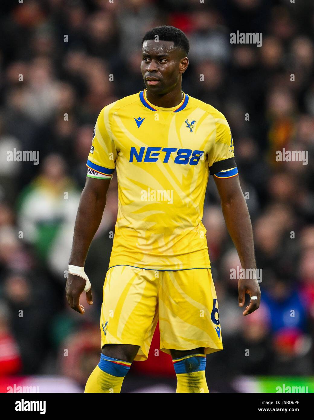 Marc Guéhi of Crystal Palace during the Premier League match Manchester ...